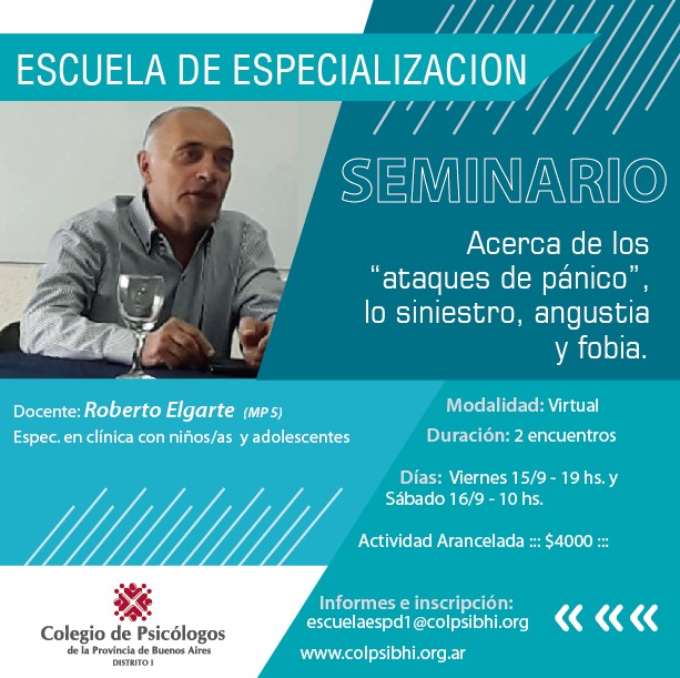 Colegio de Psicólogos de la Provincia de Buenos Aires - Distrito I